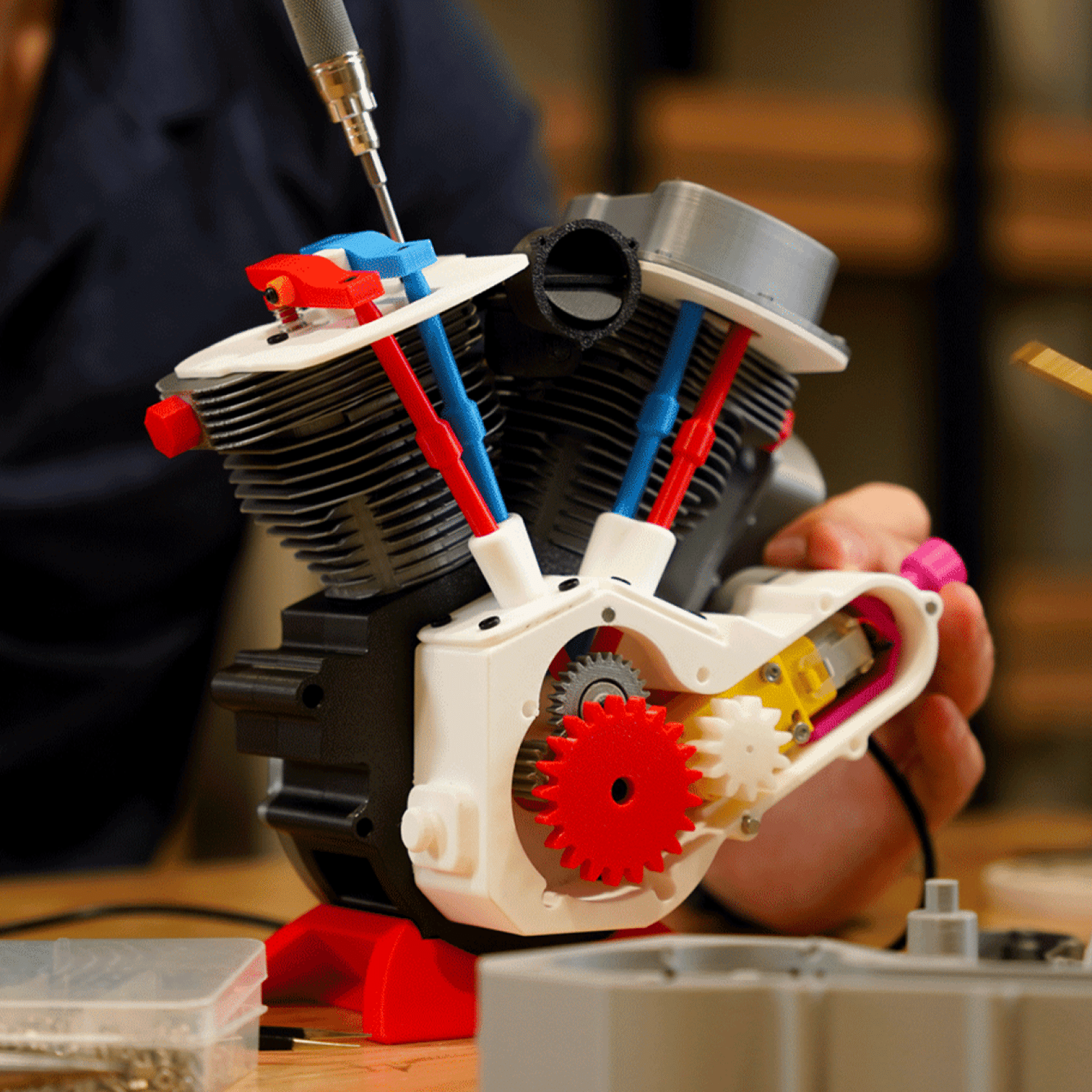 Engine Model Components Kit 005 – Convoy-Westcan 3D Printers ...